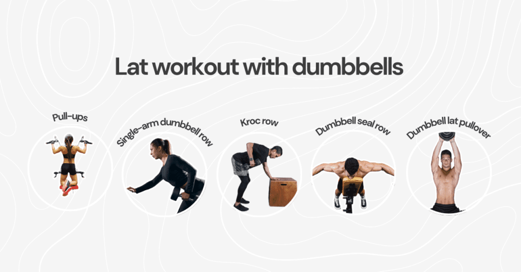 Effective Lat Workout with Dumbbells for a Stronger Back | Trumeta