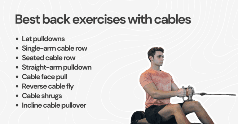 8 Best Back Exercises with Cables for Strength and Size | Trumeta